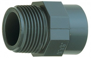 Embout PVC pression M/F à visser/à coller